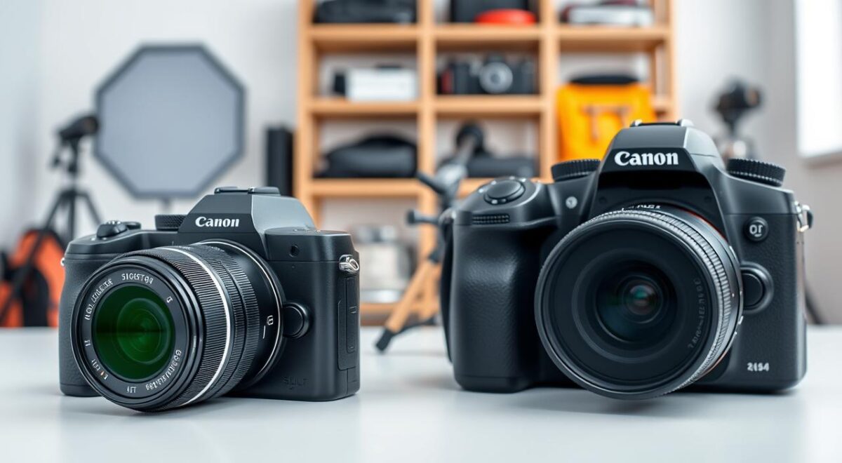 Camera Mirrorless vs DSLR - Locnow Audiovisual